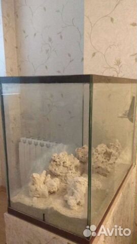 Аквариум, коралловый грунт