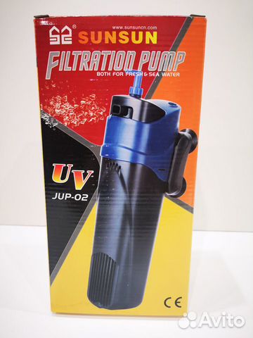 Внутренний уф-стерилизатор - фильтр SunSun Jup-02
