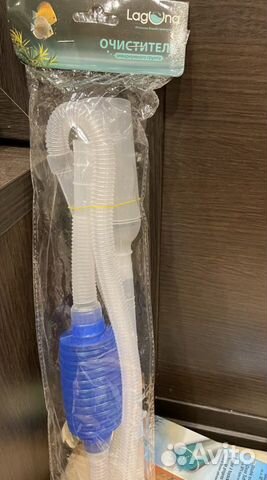 Сачок для аквариума, скребок, очиститель аквар.гру