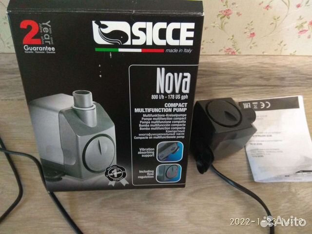 Помпа(новая) sicce nova 800