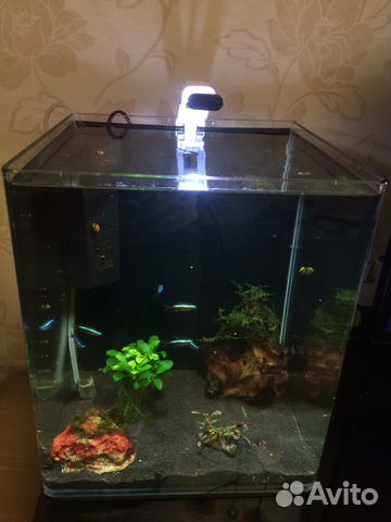 Аквариум Dennerle Nano Cube на 30л LED