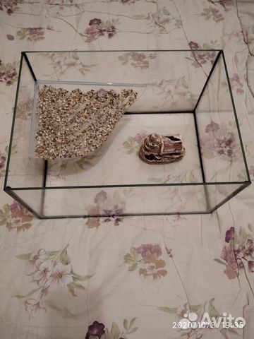 Черепашник 25 л. + 2 лампы, переноска